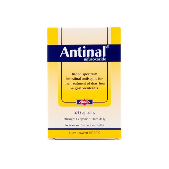 Antinal 200Mg 24 Capsules
