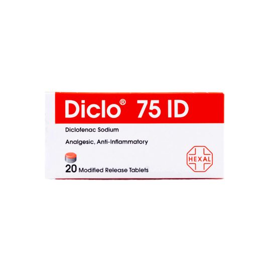 Diclo 75 ID Tabs 20's